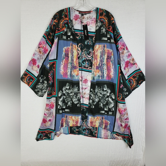 Tolani | Tops | Nwt Tolani Collection Ramina Kimono Duster Oversized ...